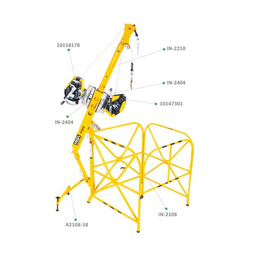 MSA XTIRPA Manhole Guard System - VeriSafe